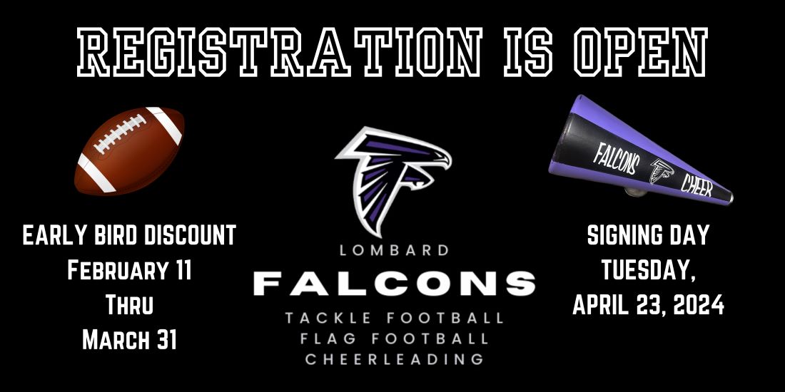 Lombard Falcons Junior Football League – A community-driven youth ...